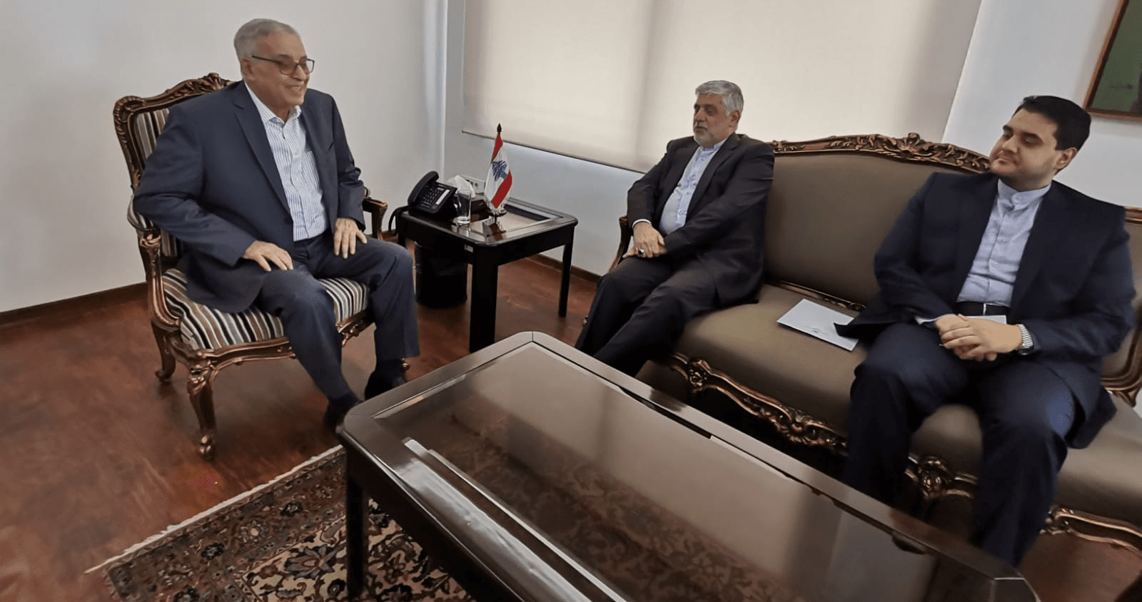 Bou Habib broaches latest developments with Sheibani, receives Spanish ...